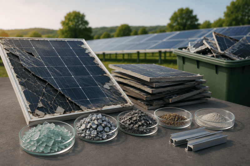 Solar Panel Recycling in India (2026): Regulations, Market & Waste Data